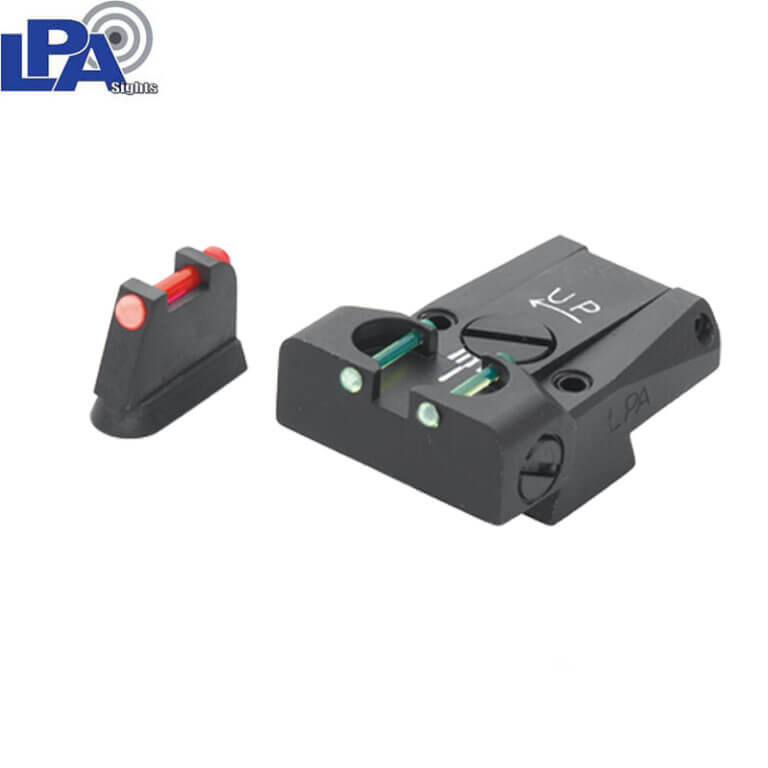 CZ 75B, CZ P-01, CZ 75 SP-01 fully adjustable sight set with fiber ...