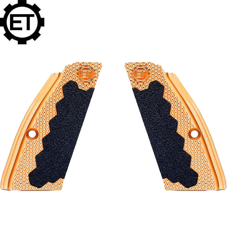 CZ 75B & SP-01, CZ Shadow 2, CZ TS 2 Poignées en Laiton Courtes