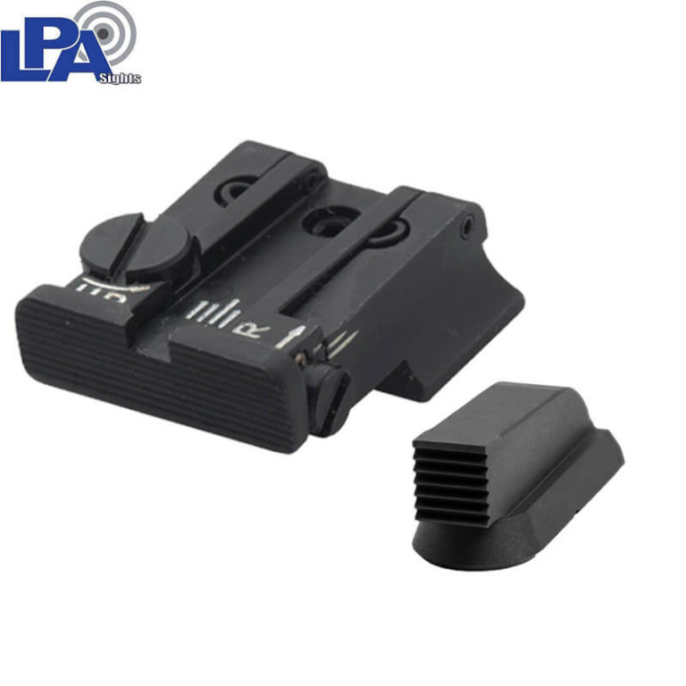 CZ 75B, CZ P-01, CZ 75 SP-01 fully adjustable sight set | LPA