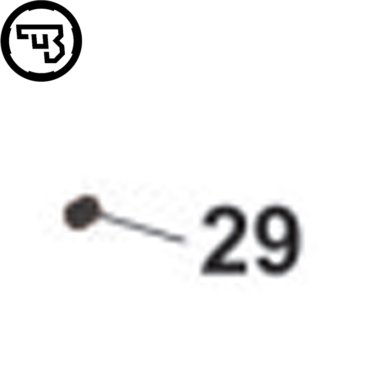 CZ 457 loaded chamber indicator spring | part #29