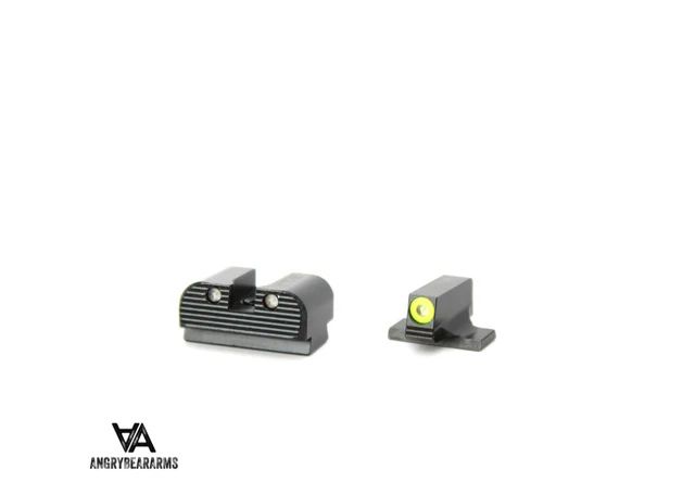 CZ P-09 NOCTURNE tritium night sights | type B